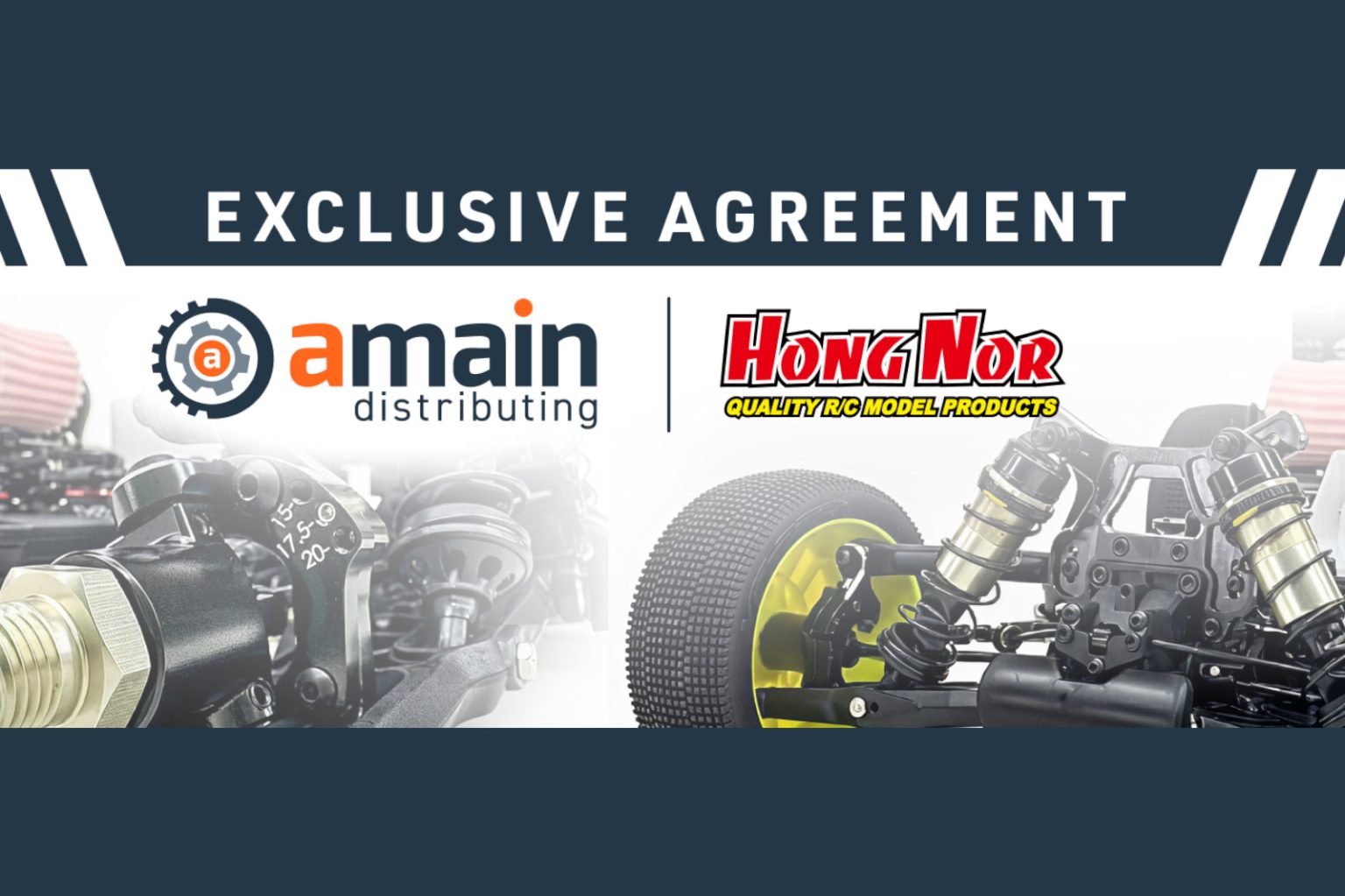AMain Hobbies Announces Distribution Agreement With HongNor - RC Driver